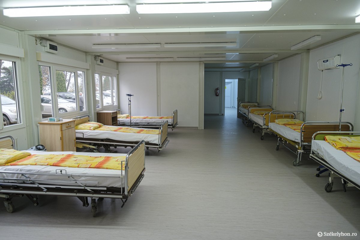 Container hospital set up in Csíkszereda - Transylvania Now