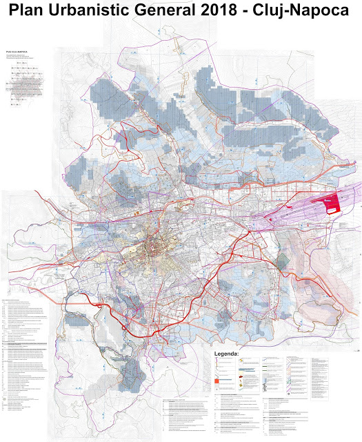 Constructions in Cluj-Napoca on an interactive map - Transylvania Now